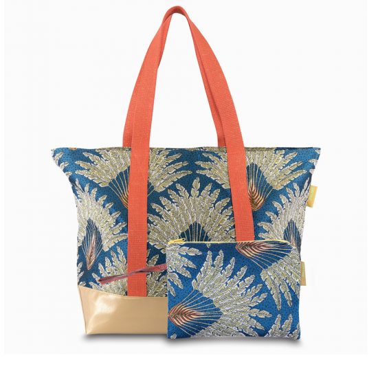 Maxi Bag Atoll Blue - PALMS TASCHEN